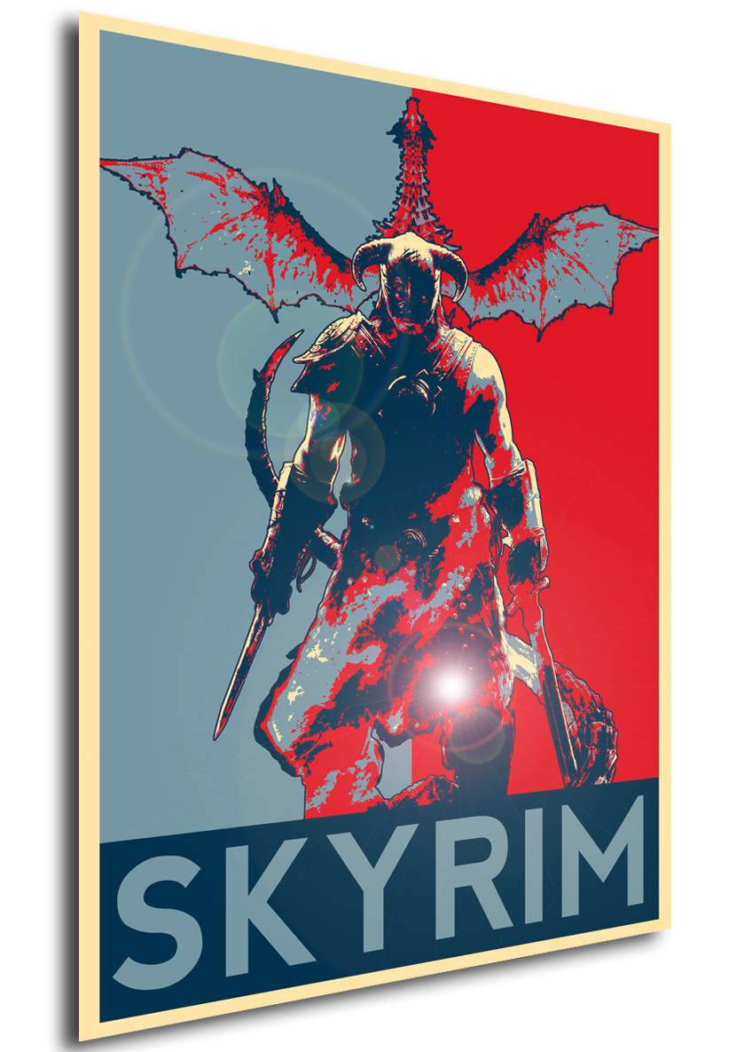 Poster - Propaganda - Skyrim - Propaganda World