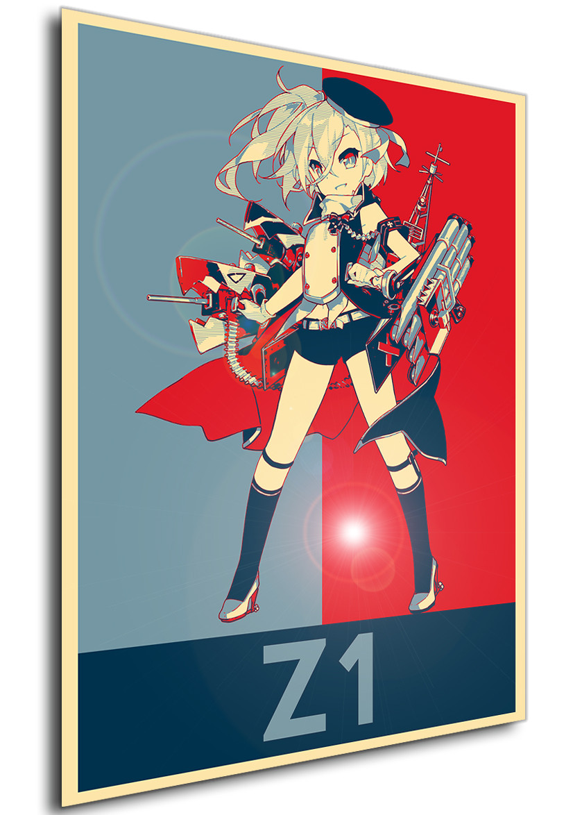 Poster - Propaganda - Azur Lane - Z1 - Propaganda World
