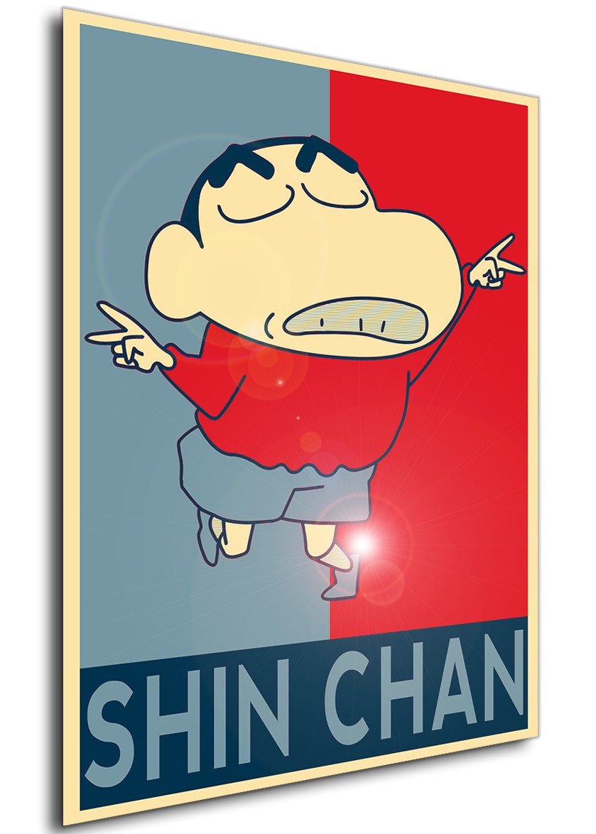 Poster - Propaganda - Crayon Shin Chan - Shin Chan variant - Propaganda ...
