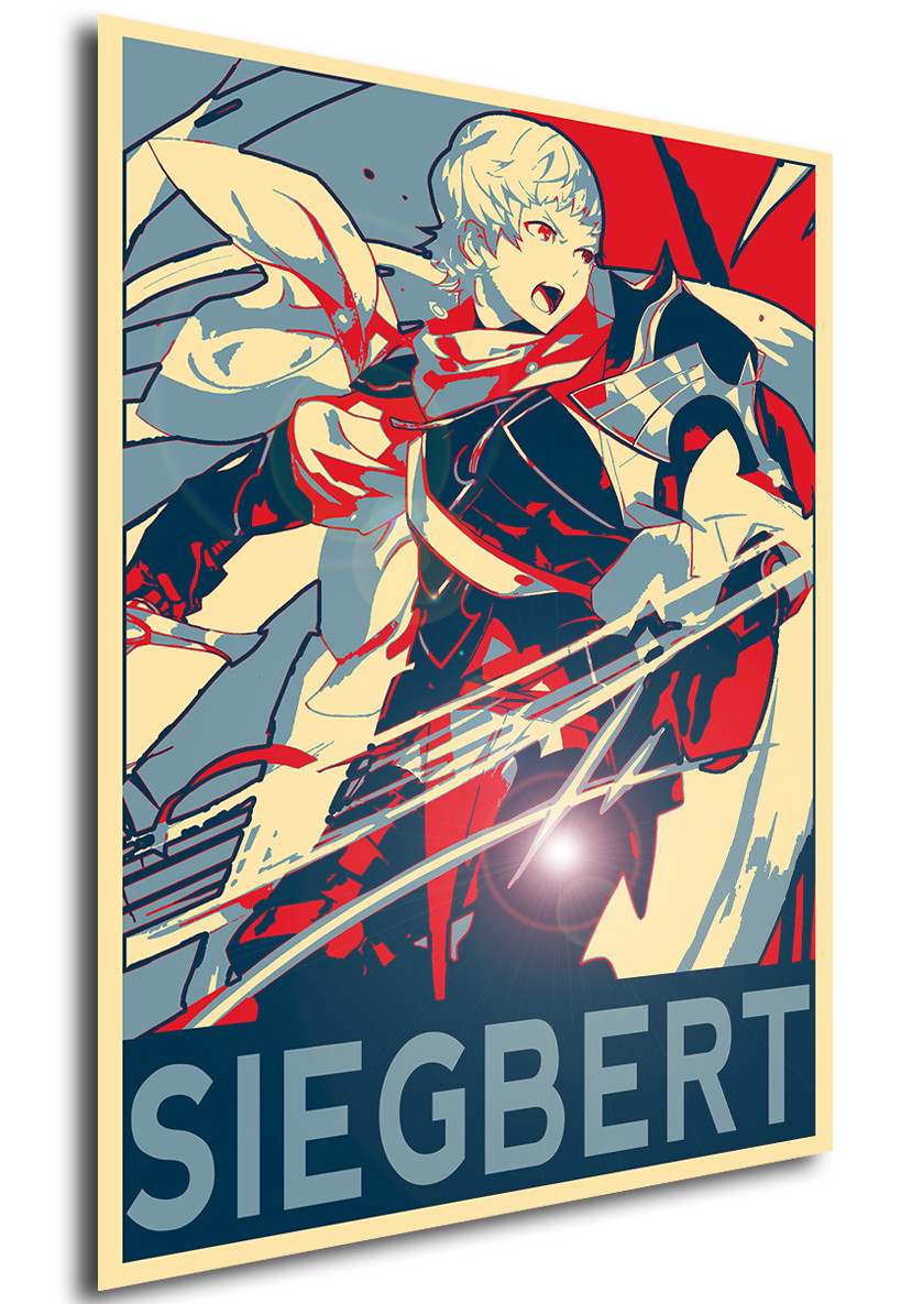 Poster Propaganda Fire Emblem Heroes Siegbert - Propaganda World
