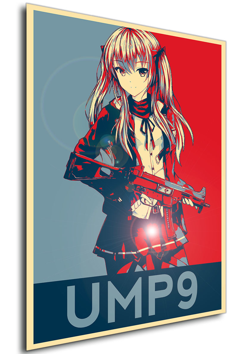Poster - Propaganda - Girls' Frontline - UMP45 variant - Propaganda World