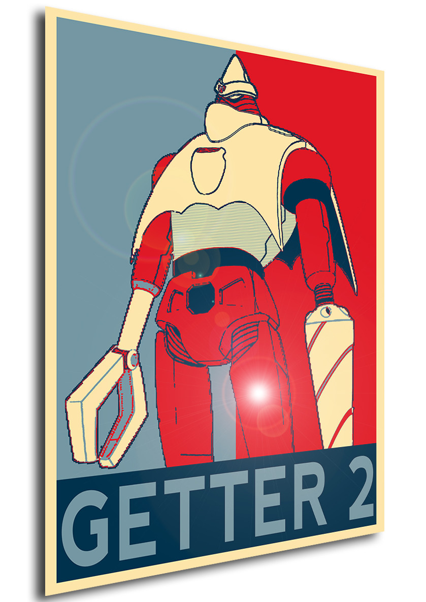 Poster Propaganda ROBOT Getter 2 - Propaganda World