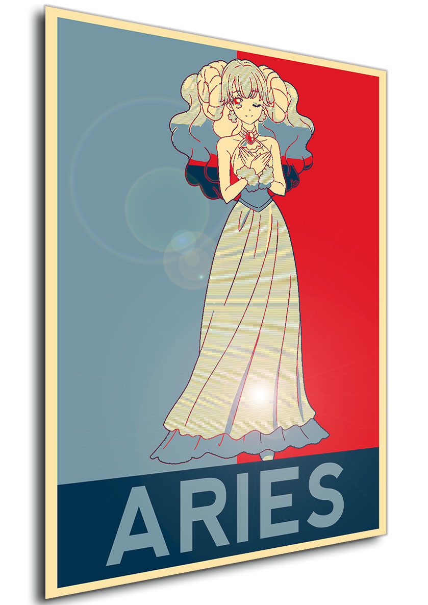 Poster - Propaganda - Pretty Cure - Star Princess Aries - Propaganda World