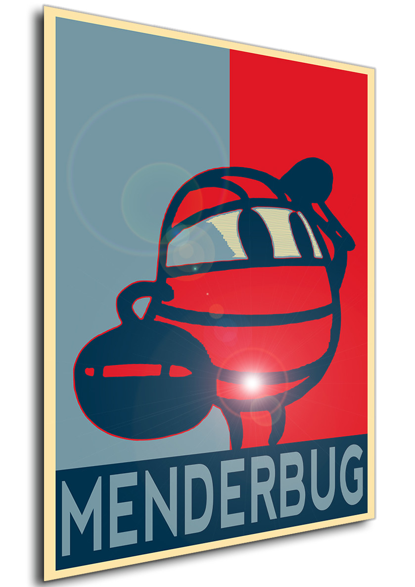 Poster - Propaganda - Hollow Knight - Menderbug - Propaganda World