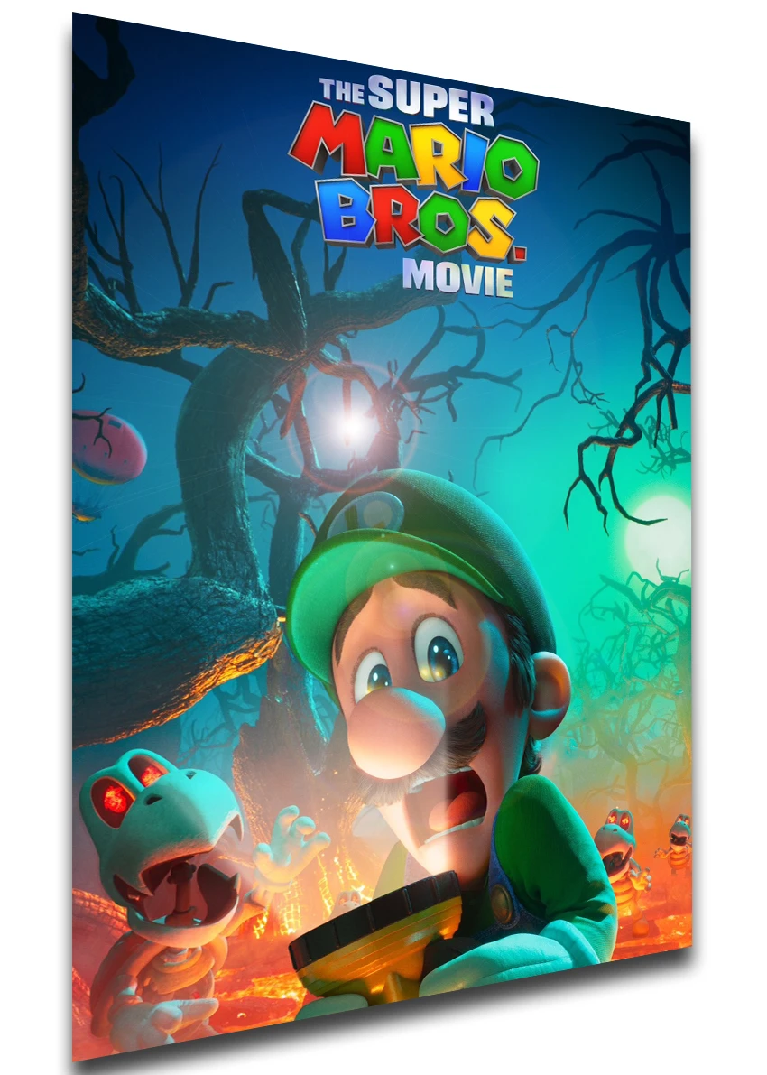 Poster Locandina - Super Mario Bros The Movie (2023) - Luigi - PE0316 ...
