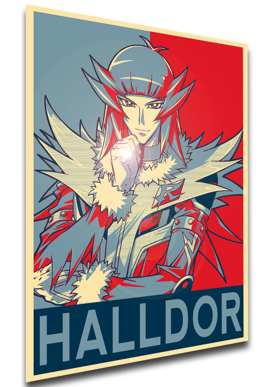 Poster Propaganda Yu Gi Oh Halldor Propaganda World