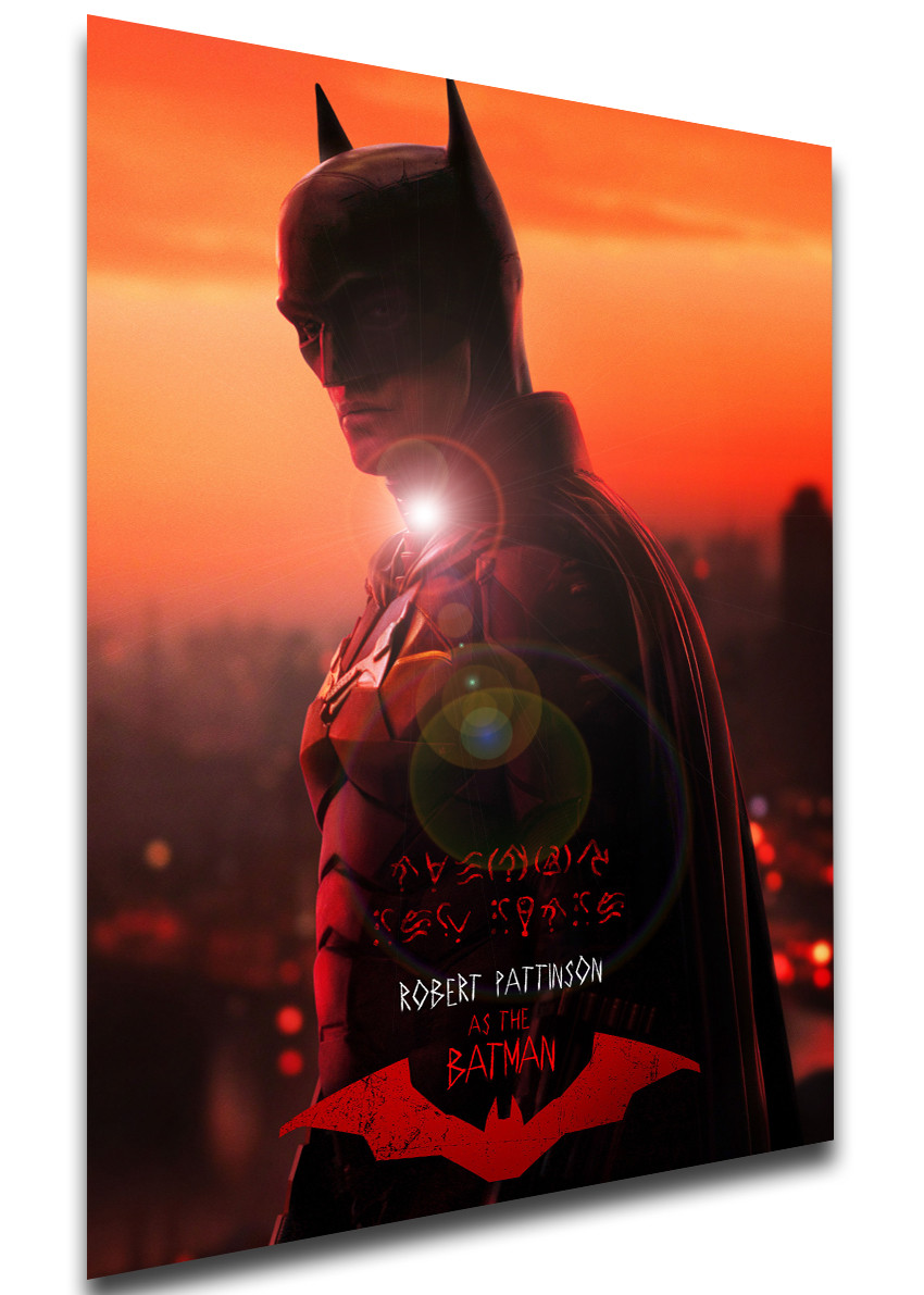 Poster Locandina - The Batman - Robert Pattinson as the Batman 2022 ...