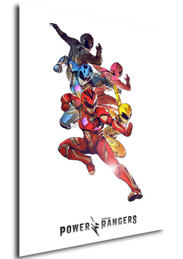 Poster - Locandina - Power Rangers M - Propaganda World