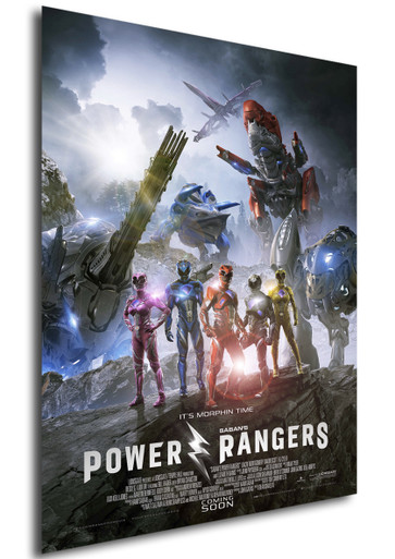 Poster - Locandina - Power Rangers N - Propaganda World