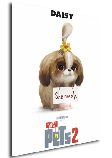 Poster - Locandina - The Secret life of Pets 2 - Daisy - Propaganda World