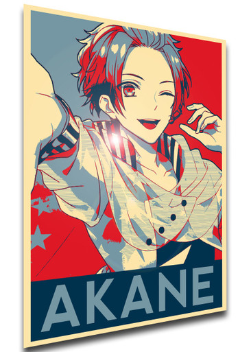 Poster - Propaganda - B-Project - Akane Fudo variant 3 - Propaganda World