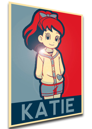 Poster Propaganda Ma0214 Yokai Watch Katie Forester