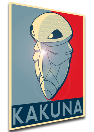 Poster - Propaganda - MA0357 - Pokemon - Kakuna - Propaganda World