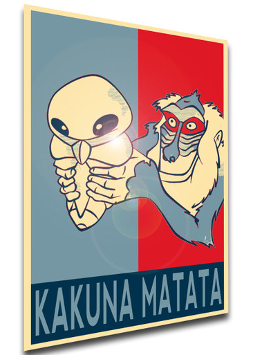 Poster - Propaganda - MA0358 - Pokemon Meme - Kakuna Matata ...