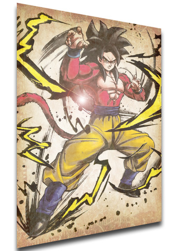 Poster Wanted - Dragon Ball - Goku SS4 - Propaganda World