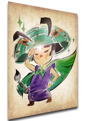 Poster Wanted - Okami - Issun - LL1672 - Propaganda World