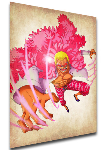 Poster Wanted - One Piece - Donquixote Doflamingo - LL1750 - Propaganda ...
