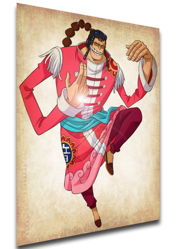 Poster Wanted - One Piece - Scratchmen Apoo - LL1786 - Propaganda World