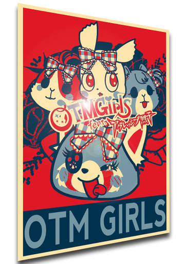 Poster Propaganda - Aggretsuko - OTM Girls Variant - LL3373 ...