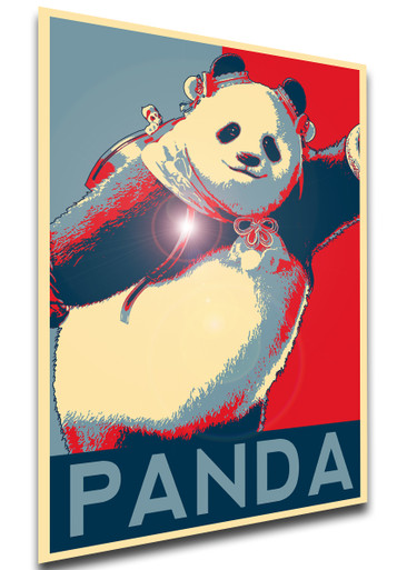Poster Propaganda - Tekken 8 - Panda - LL3562 - Propaganda World