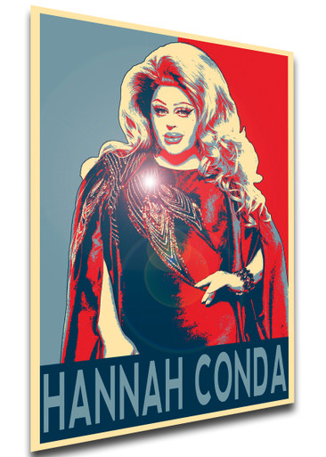 Poster Propaganda - Drag Queen - Hannah Conda Variant LL3955 ...