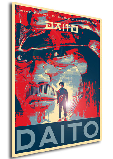 Poster Propaganda Ready Player One Daito - Propaganda World