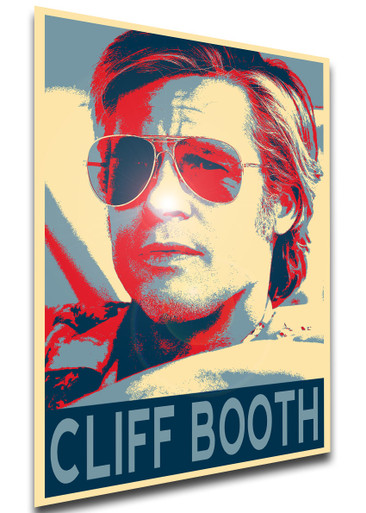 Poster - Propaganda - Once Upon a Time in Hollywood - Cliff Booth ...
