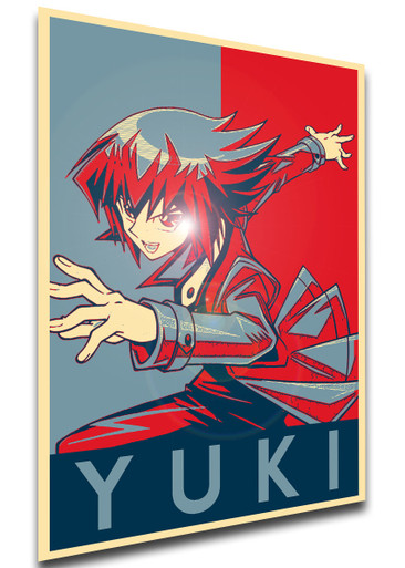 Poster Propaganda Yu Gi Oh Jaden Yuki Variant Propaganda World