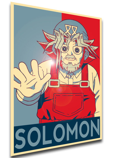 Poster Propaganda Yu Gi Oh Solomon Muto Propaganda World