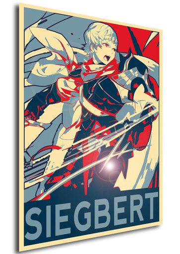 Poster Propaganda Fire Emblem Heroes Siegbert - Propaganda World