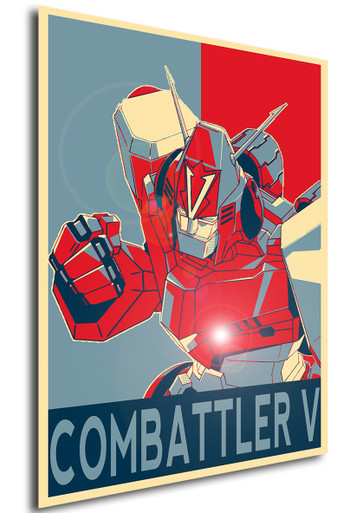 Poster Propaganda ROBOT Combattler V - Propaganda World