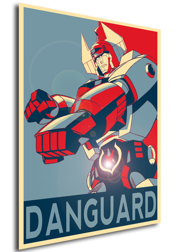 Poster Propaganda ROBOT Danguard - Propaganda World