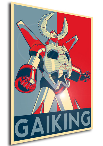 Poster Propaganda ROBOT Gaiking - Propaganda World
