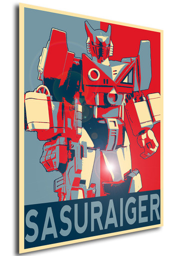 Poster Propaganda ROBOT Sasuraiger - Propaganda World