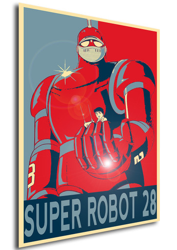 Poster Propaganda ROBOT Super Robot 28 (80 years) - Propaganda World