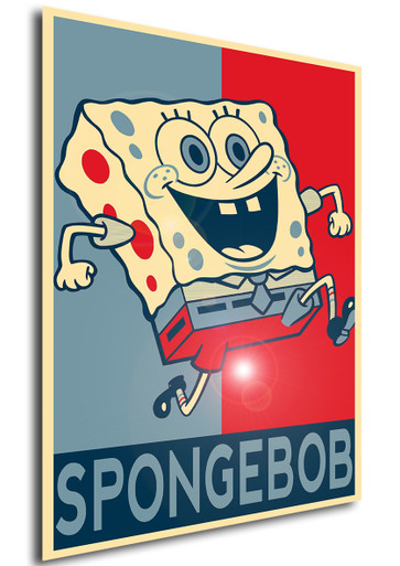 Poster Propaganda Spongebob Spongebob - Propaganda World