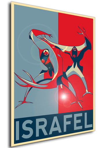 Poster - Propaganda - Neon Genesis Evangelion - Israfel - Propaganda World
