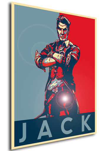 Poster - Propaganda - Borderlands - Handsome Jack A - Propaganda World
