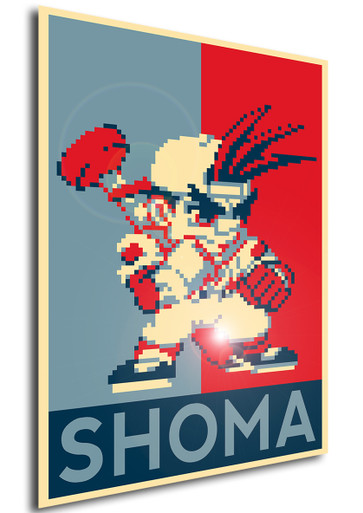 Poster - Propaganda - Pixel Art - Rival School - Shoma - Propaganda World