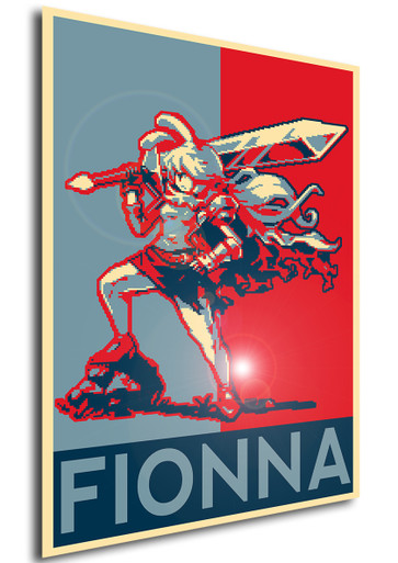 Poster - Propaganda - Pixel Art - Adventure Time - FIonna - Propaganda ...