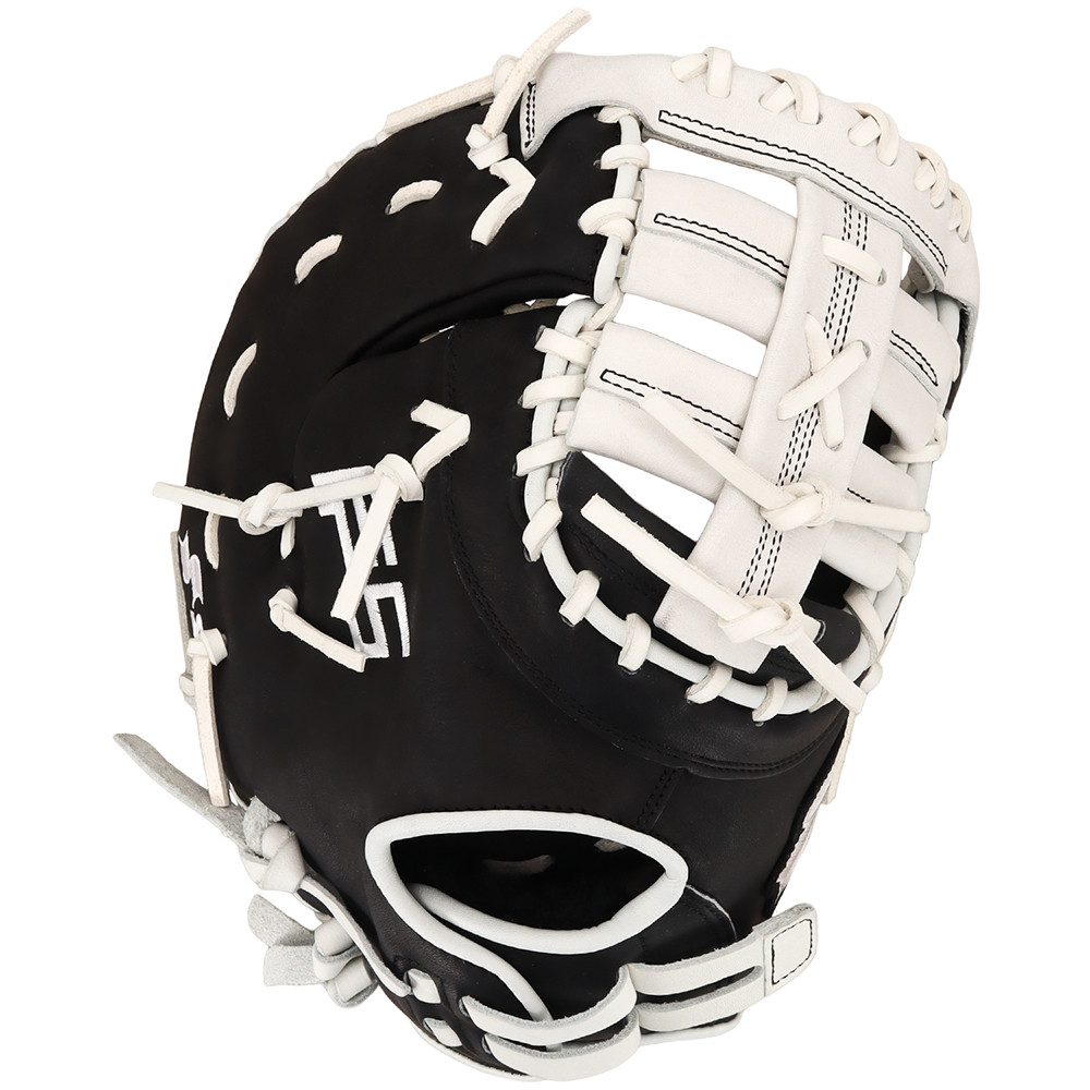 SSK FP5 13" Fastpitch Softball First Base Mitt FP5-1300BLKWHT13