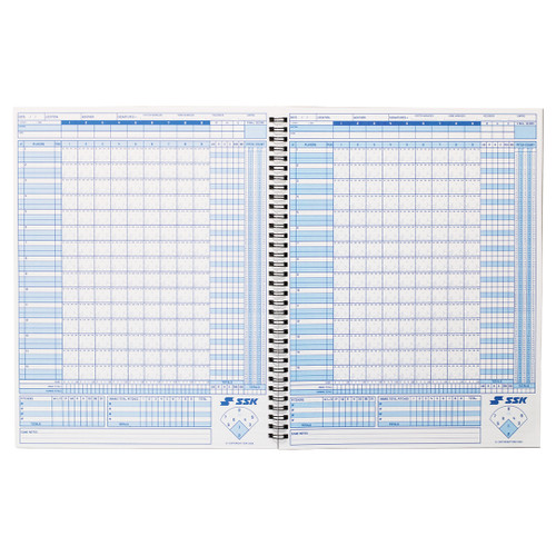 SSK 50 Game Official Scorebook Baseball & Softball