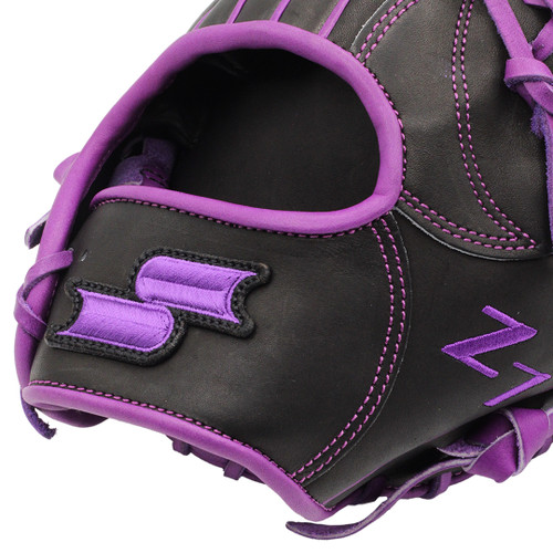 SSK Z7 Specialist 11.5" Infield Baseball Glove Z7-1150BLKPUR1