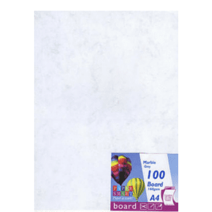 Paper Smart Marble Board 160gsm A4 Blue - Office Gear