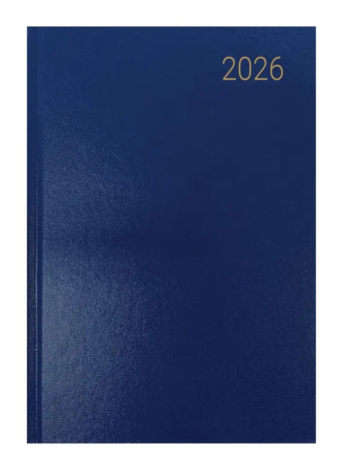 A5 Regency Page a Day Diary Blue