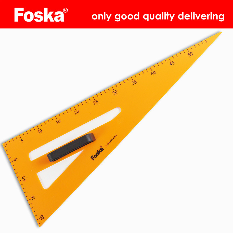 Black / White Board set square 60DEG - BRD0071-S - Office Gear