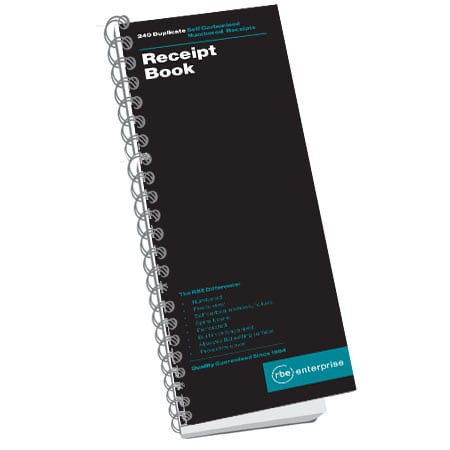 RBE 240 Triplicate Receipt Book - Office Gear