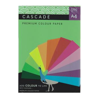 Paper 80gsm A4 Parrot Green Ream 500 - Office Gear