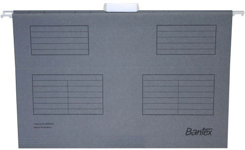 Bantex Grey Suspension Files Pack of 25 - Office Gear