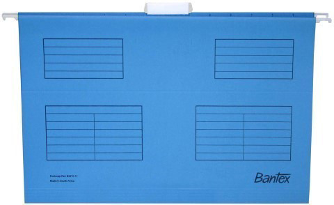 Bantex Cobalt Blue Suspension Files - Office Gear